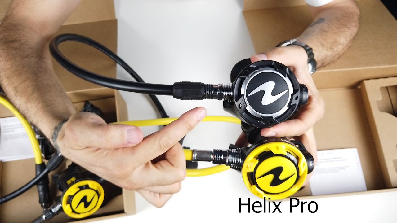 Aqualung Helix & Helix Pro DIN Regülatorlerin İncelemesi - YouTube