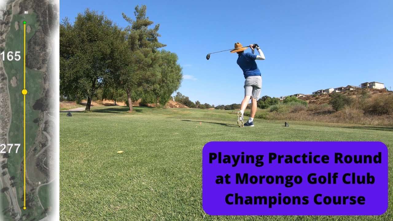 Practice Round at Morongo Golf Club Champions Course Part 1 - High ...
