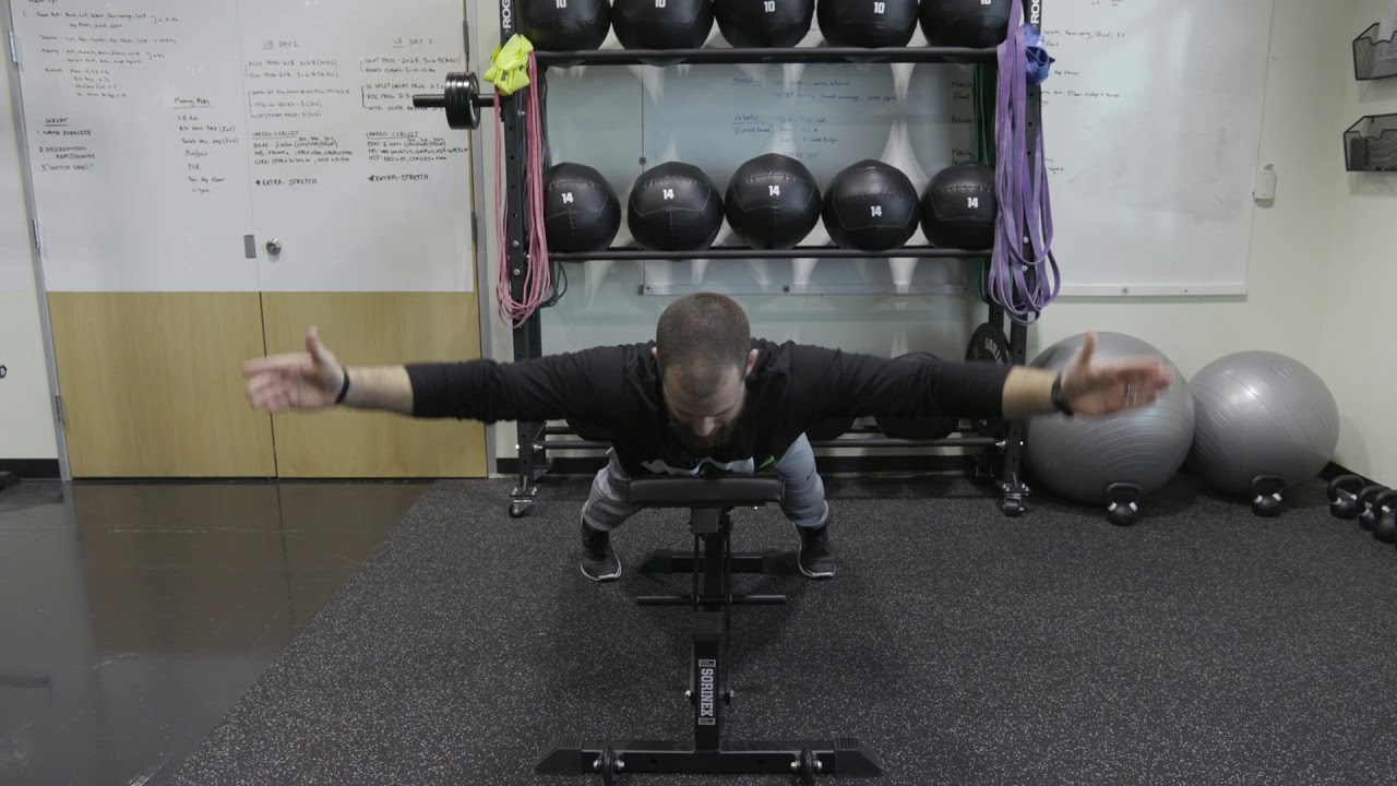 Prone Bench IYTW - YouTube