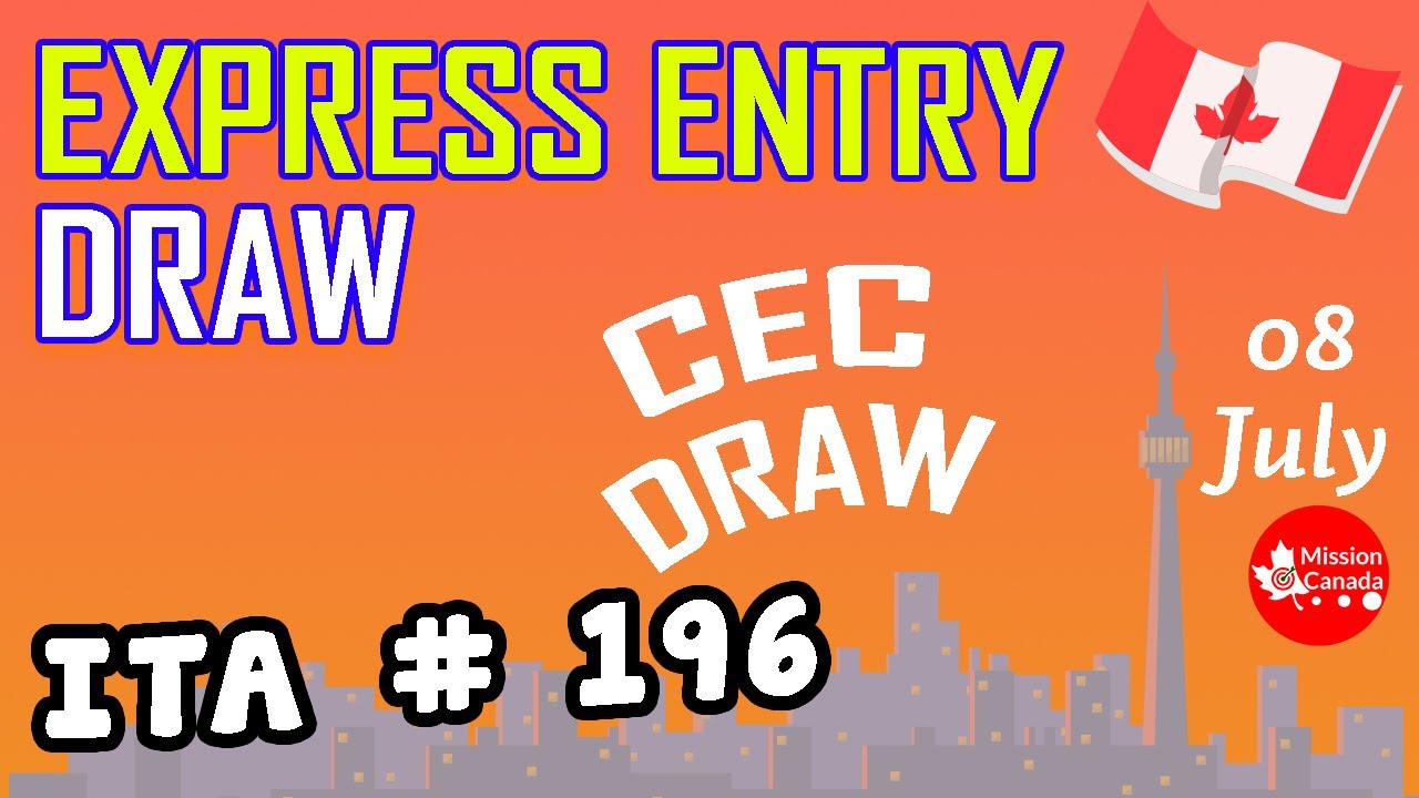Express Entry Draw for CEC applicants | 8 July 2021 - YouTube