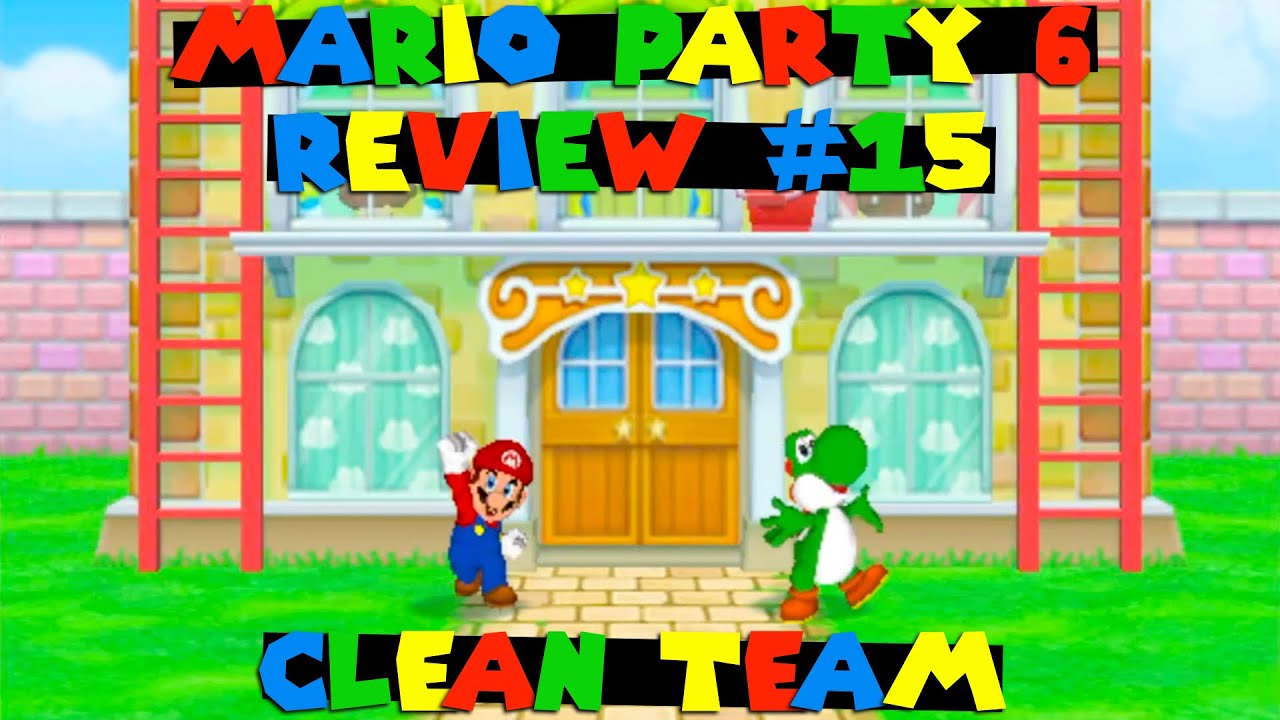 Mario Party 6 Minigame Review-Clean Team - YouTube