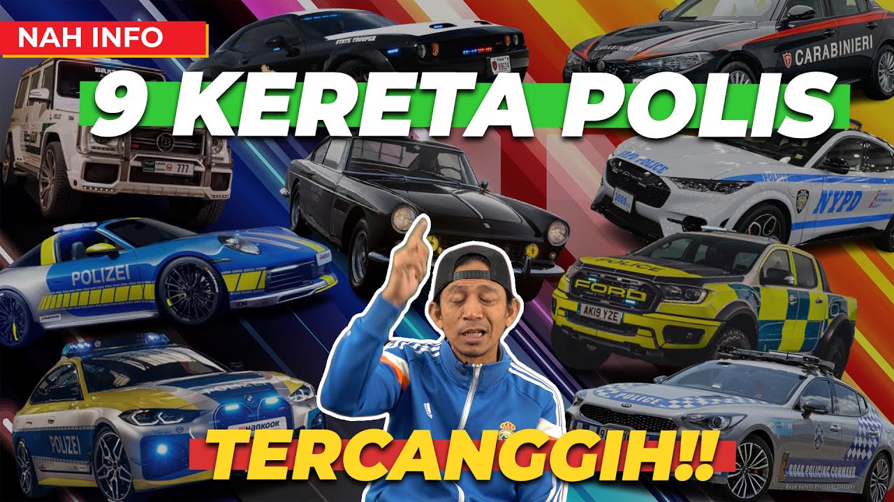 KERETA POLIS PALING LAJU DI DUNIA! - YouTube
