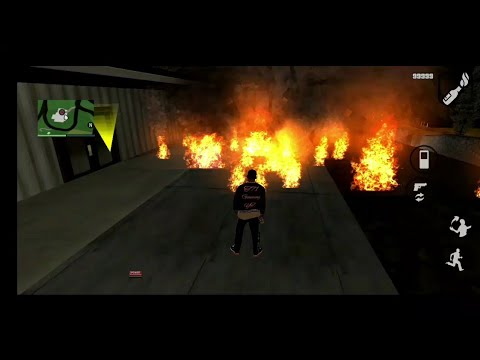 realistic fire mod gta sa android - YouTube