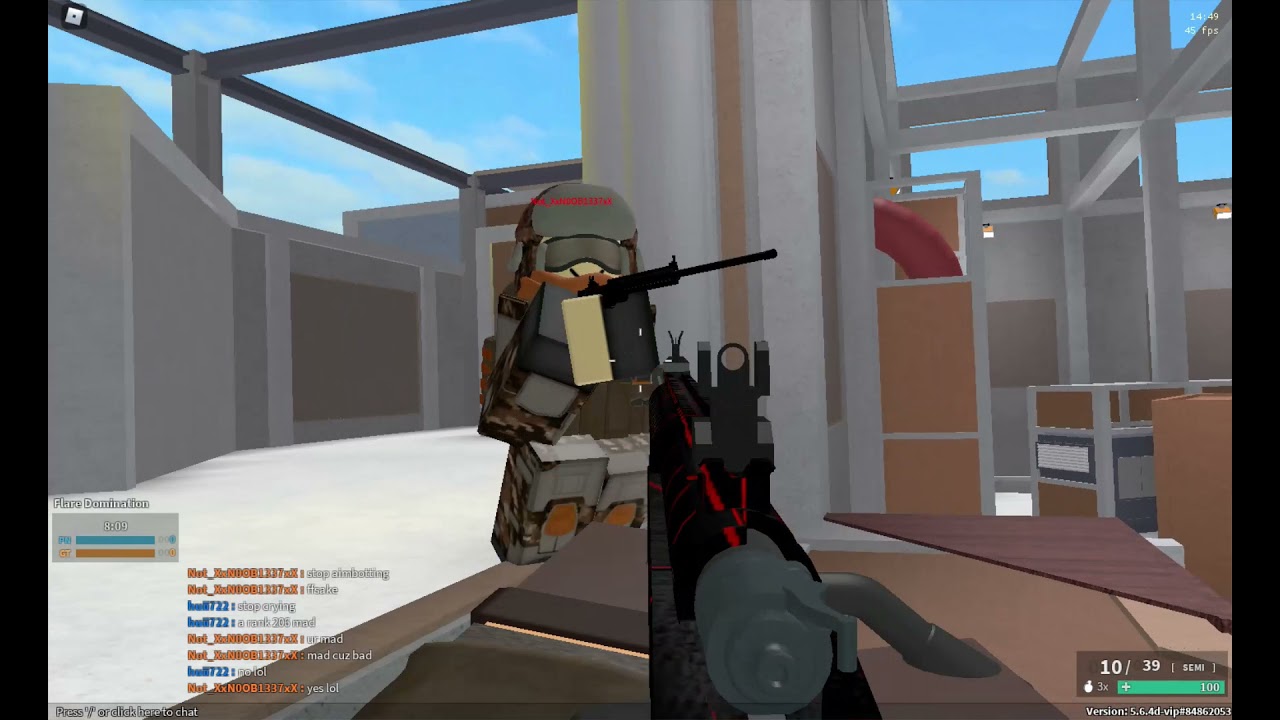 Phantom Forces toxic 1v1 experience #1 (full round) - YouTube