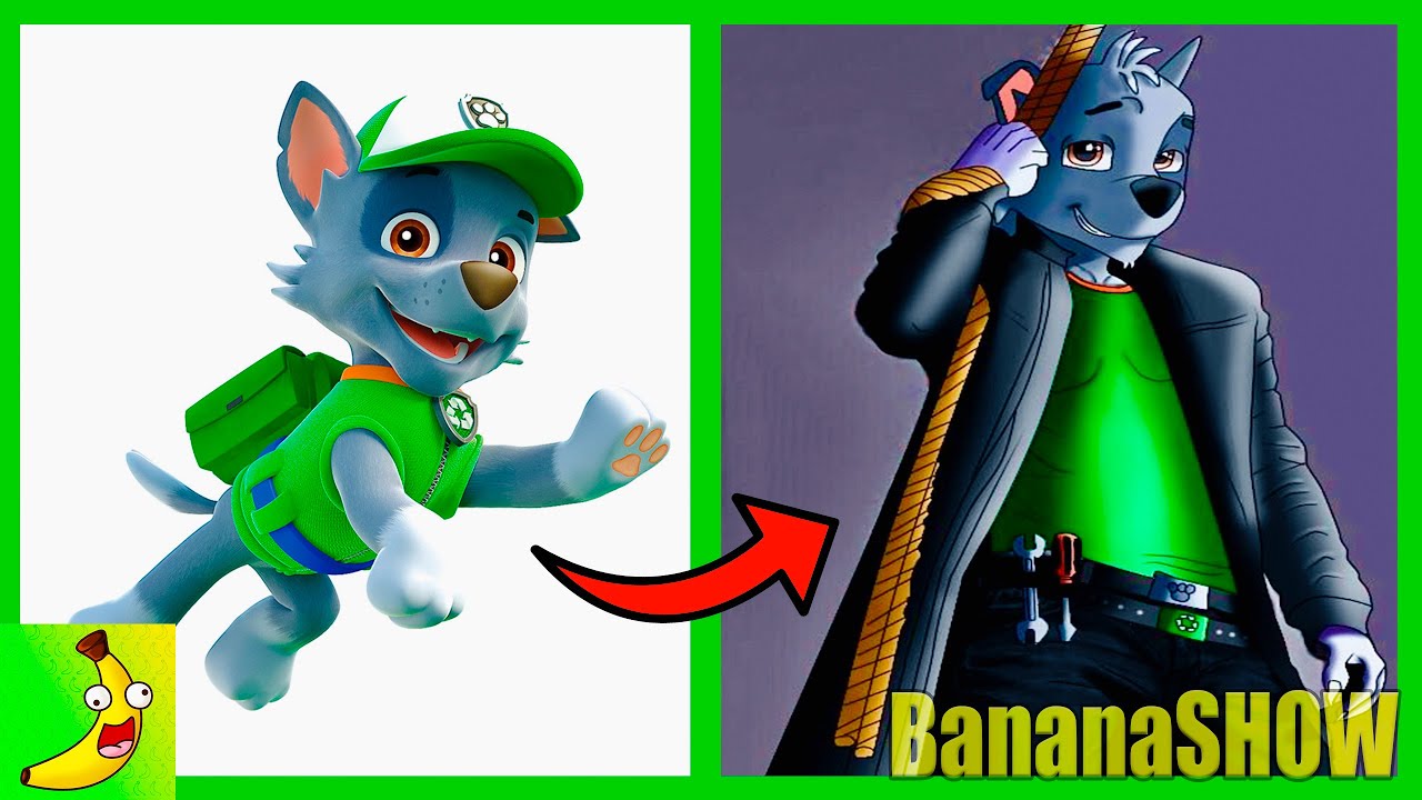 PAW PATROL Characters As Humans Part 2 🍌 @bananashow6730 - YouTube