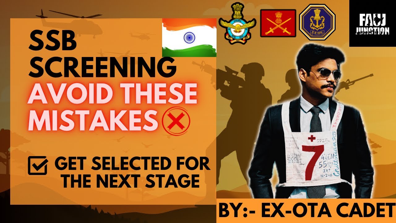 HOW TO GET SCREENED IN in SSB INTERVIEW | WHAT TO DO TO GET SCREENED IN ...