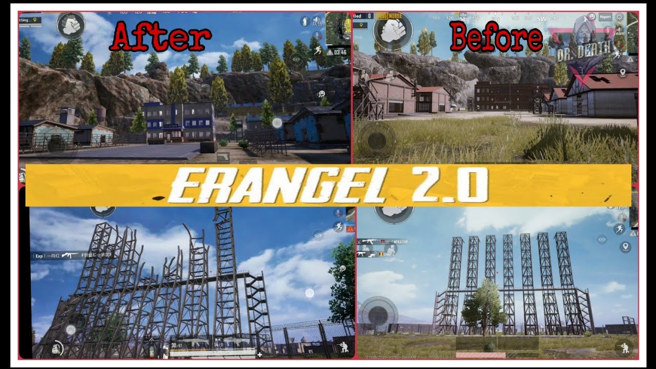 🔥Erangle 2.0 Map tour and Official Trailer 🔥 PUBG Mobile CN - YouTube