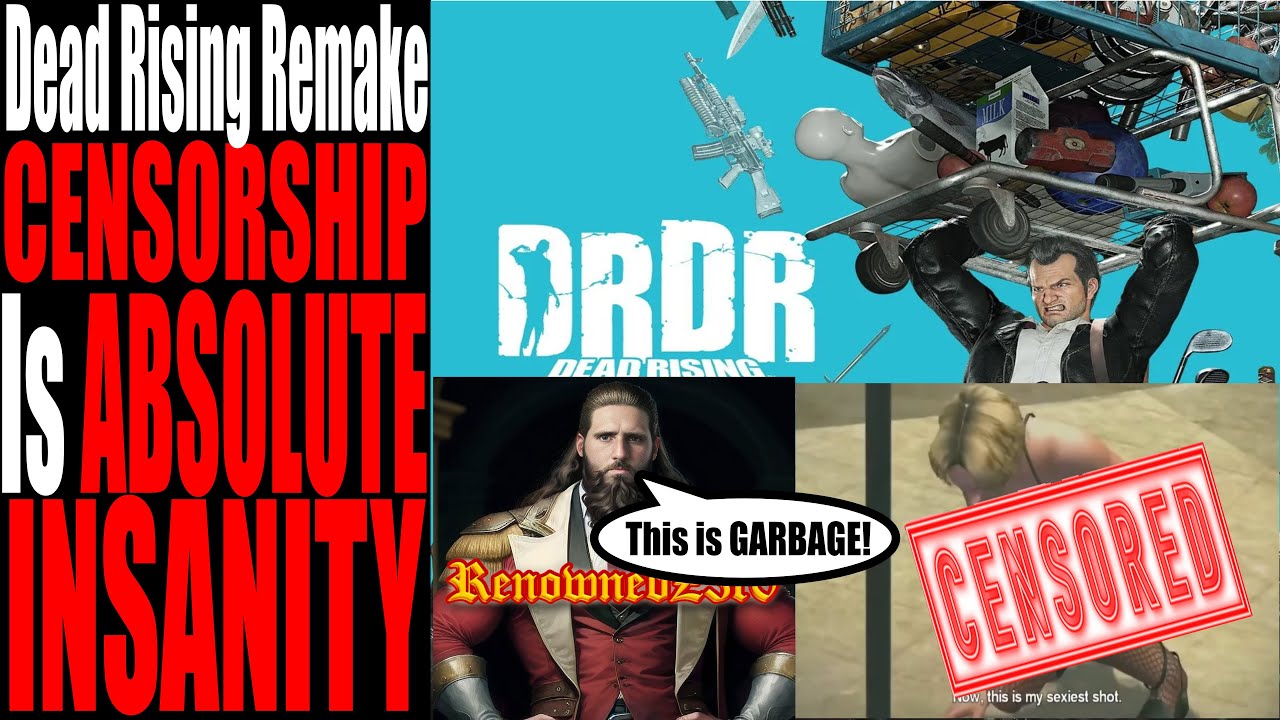 Dead Rising Deluxe Remaster CENSORED For the "Modern Audience!" | Let's ...