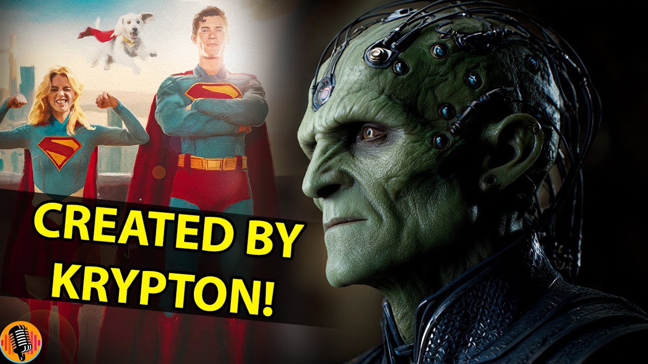 Brainiac WAS Created by Krypton in Man of Tomorrow Theory - YouTube