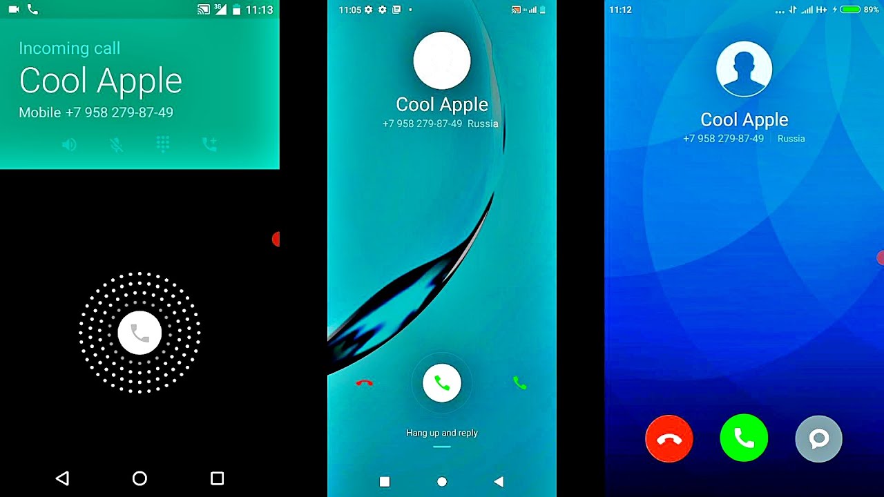 Mix BQ 5037 & Itel A48 & Xiaomi Redmi 3 screen recording calls ...