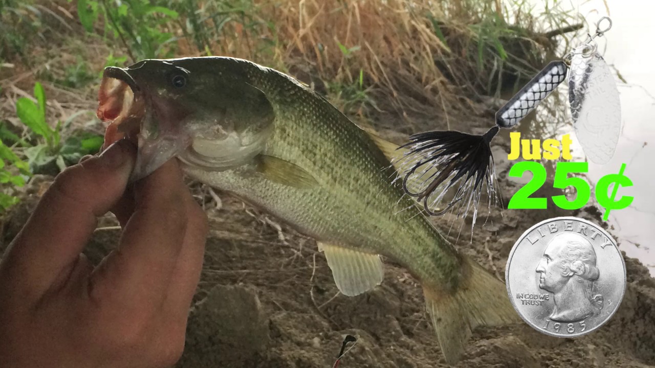 25¢ Rooster Tail Lure - YouTube