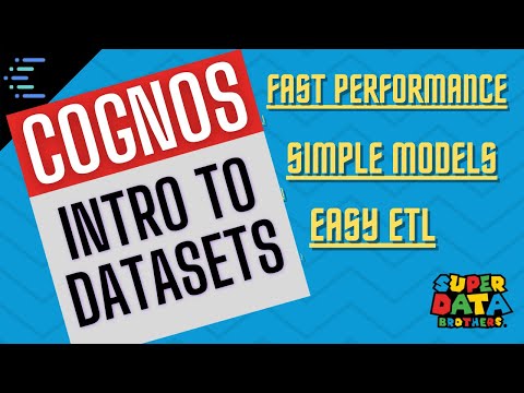 What are Cognos Data Sets | Cognos Analytics Data Set Training - YouTube