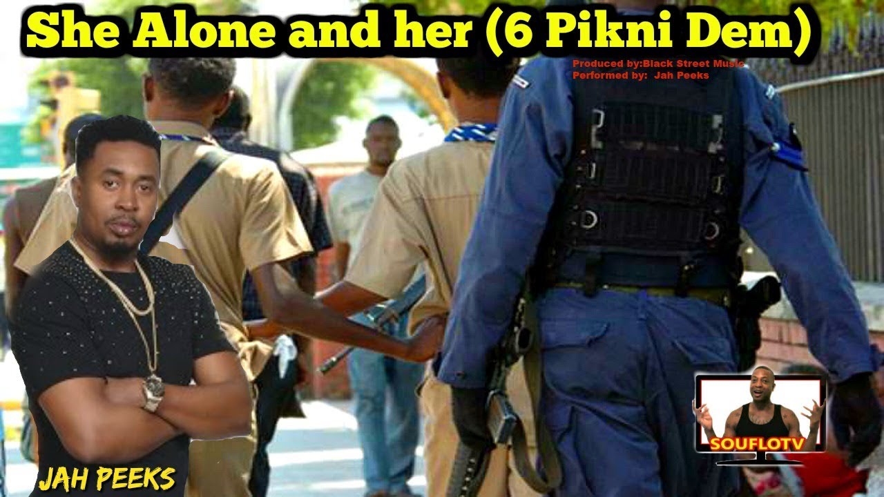 She and her 6 Pikni dem - YouTube