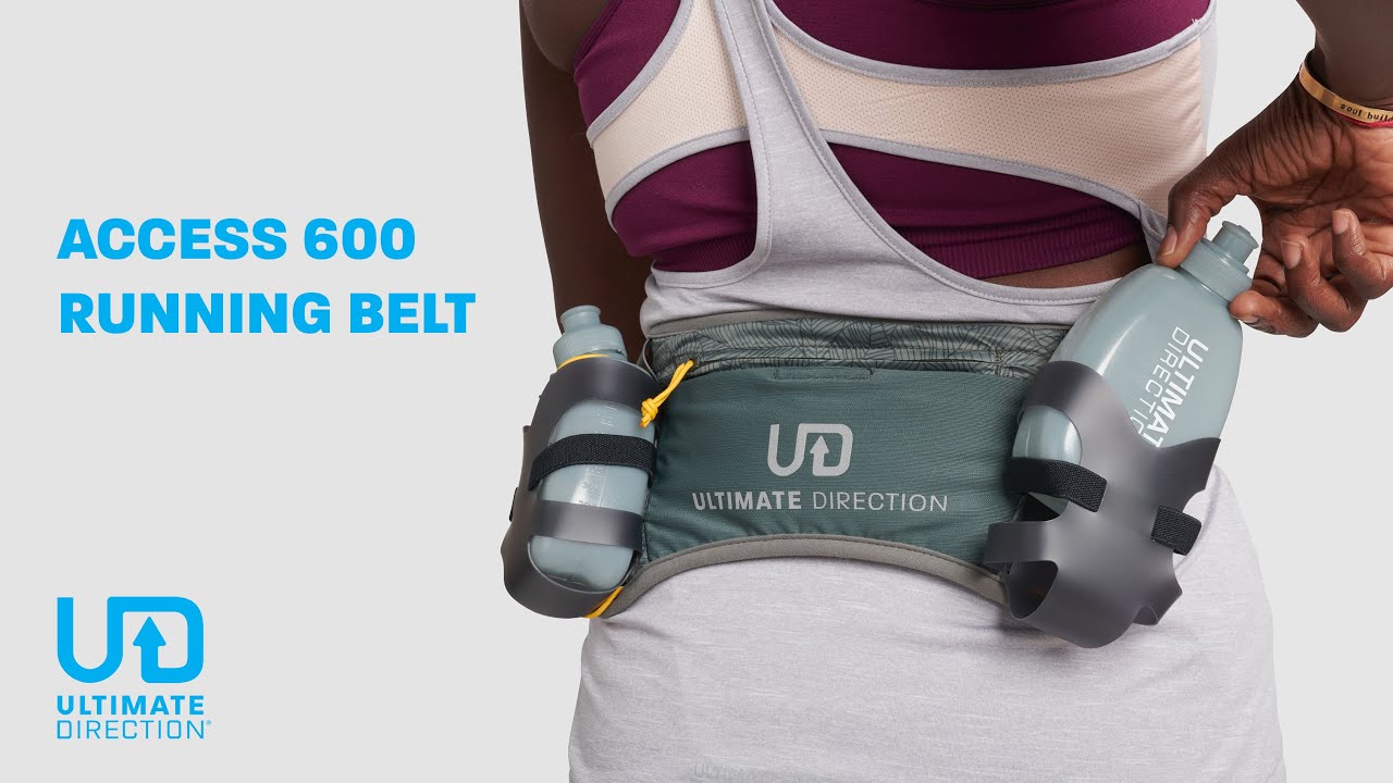 Ultimate Direction Access 600 Running Belt - YouTube