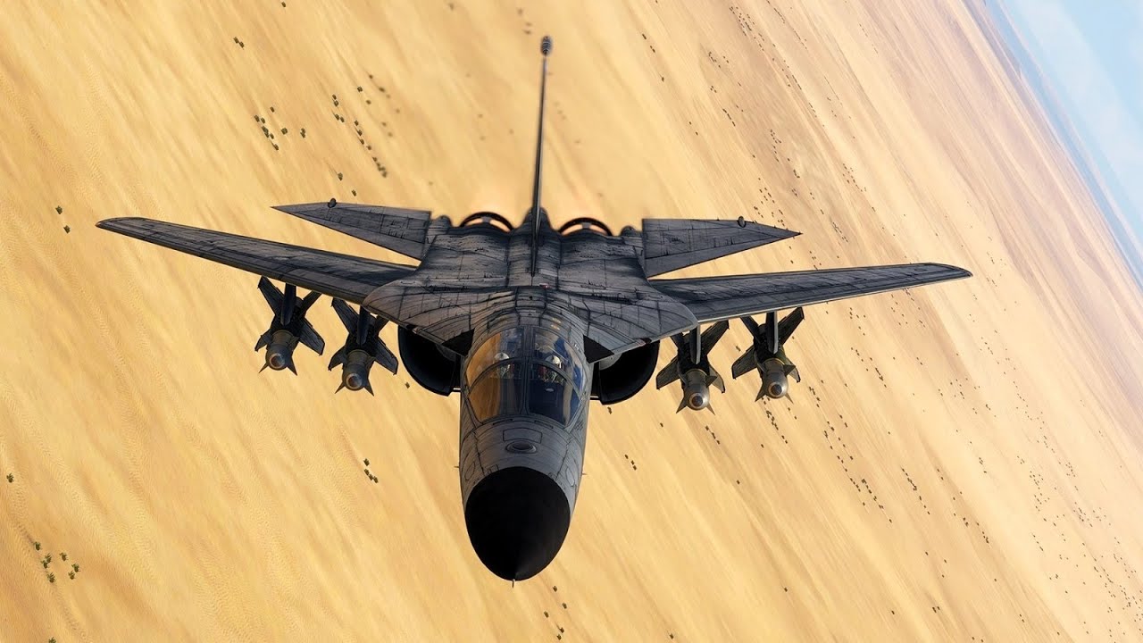 F-111 CAS Runs With IR Guided Weapons (War Thunder) - YouTube