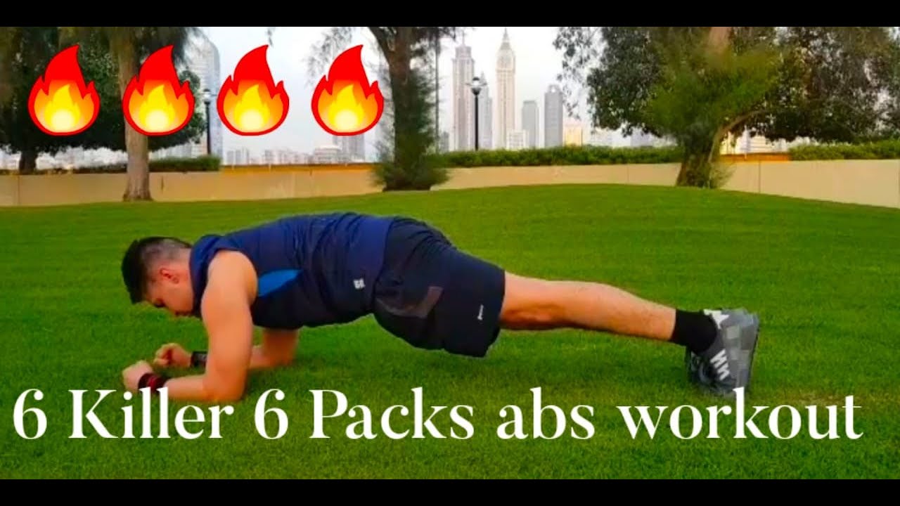 6 Killer 6 packs abs workout (You can do anywhere) - YouTube