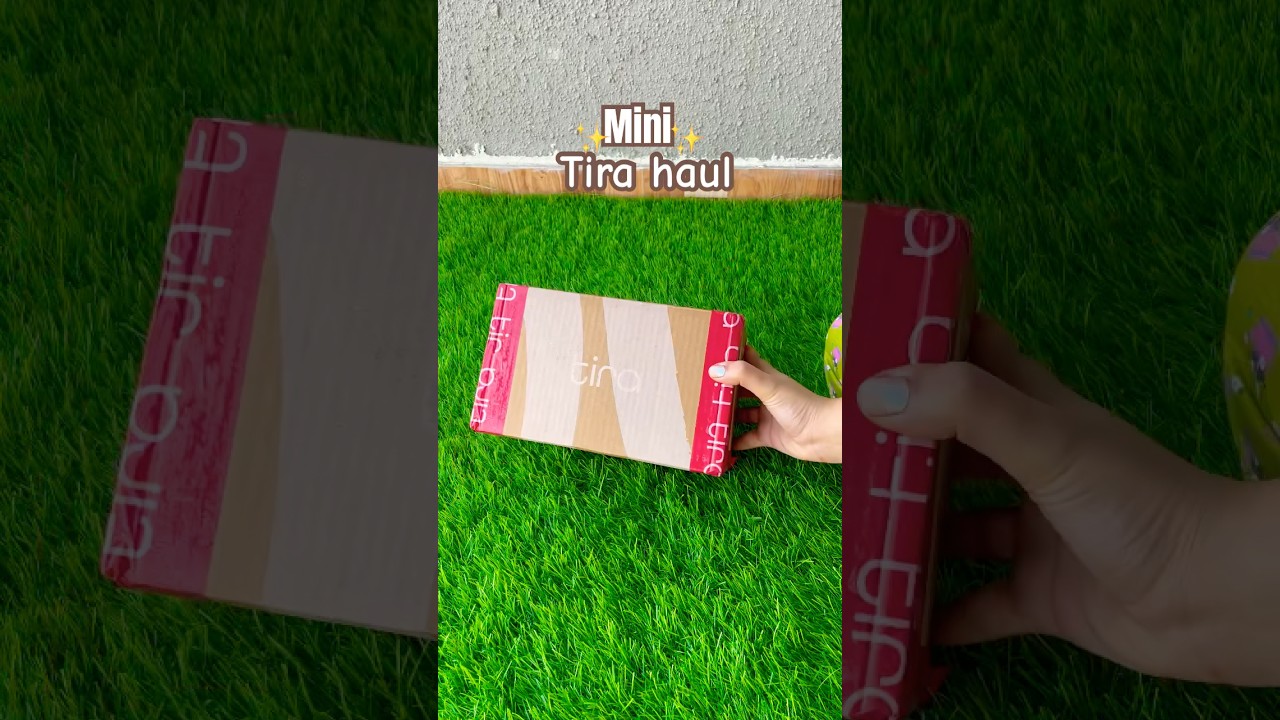 Mini Tira Haul 📦#shorts #unboxingvideo #tira #skincareproducts - YouTube