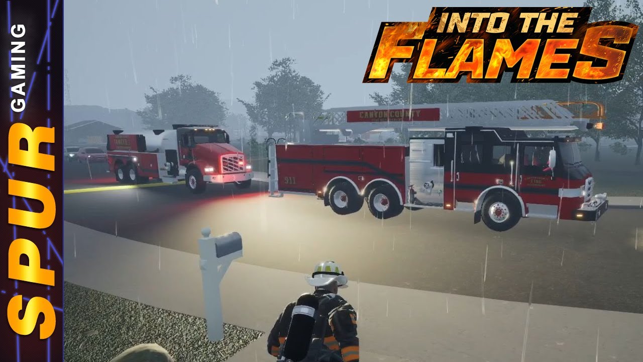 House Fire Response and Pumping Ops | Into the Flames - YouTube