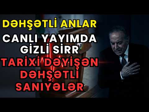 Canlı yayımda dəhşət: O yıxılanda hamı nəfəsini tutmuşdu (Gizli kadrlar)