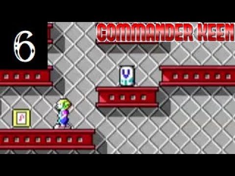 Let's FIRST PLAY Commander Keen - Part 6 - Girder Maze - YouTube