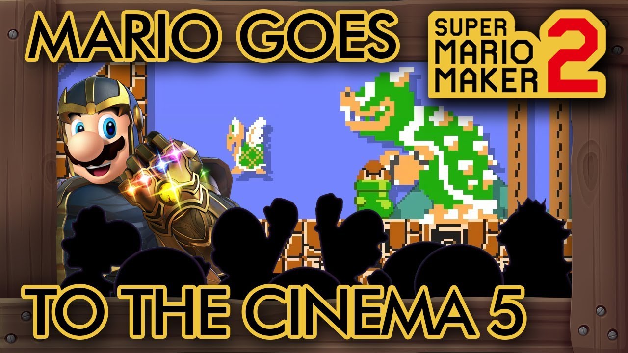 Super Mario Maker 2 - Mario Goes to the Cinema 5: ENDGAME - YouTube