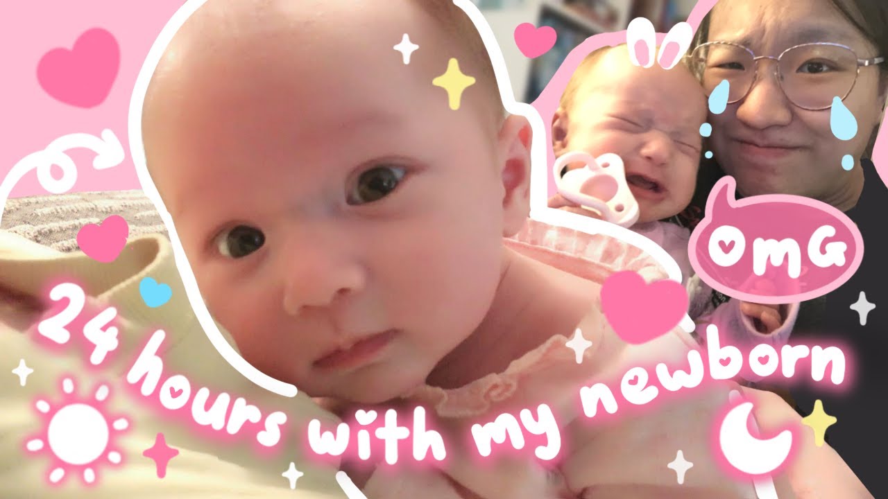 🐥A Day With A Newborn (1 Month Old) | First Time Mom Vlog - YouTube