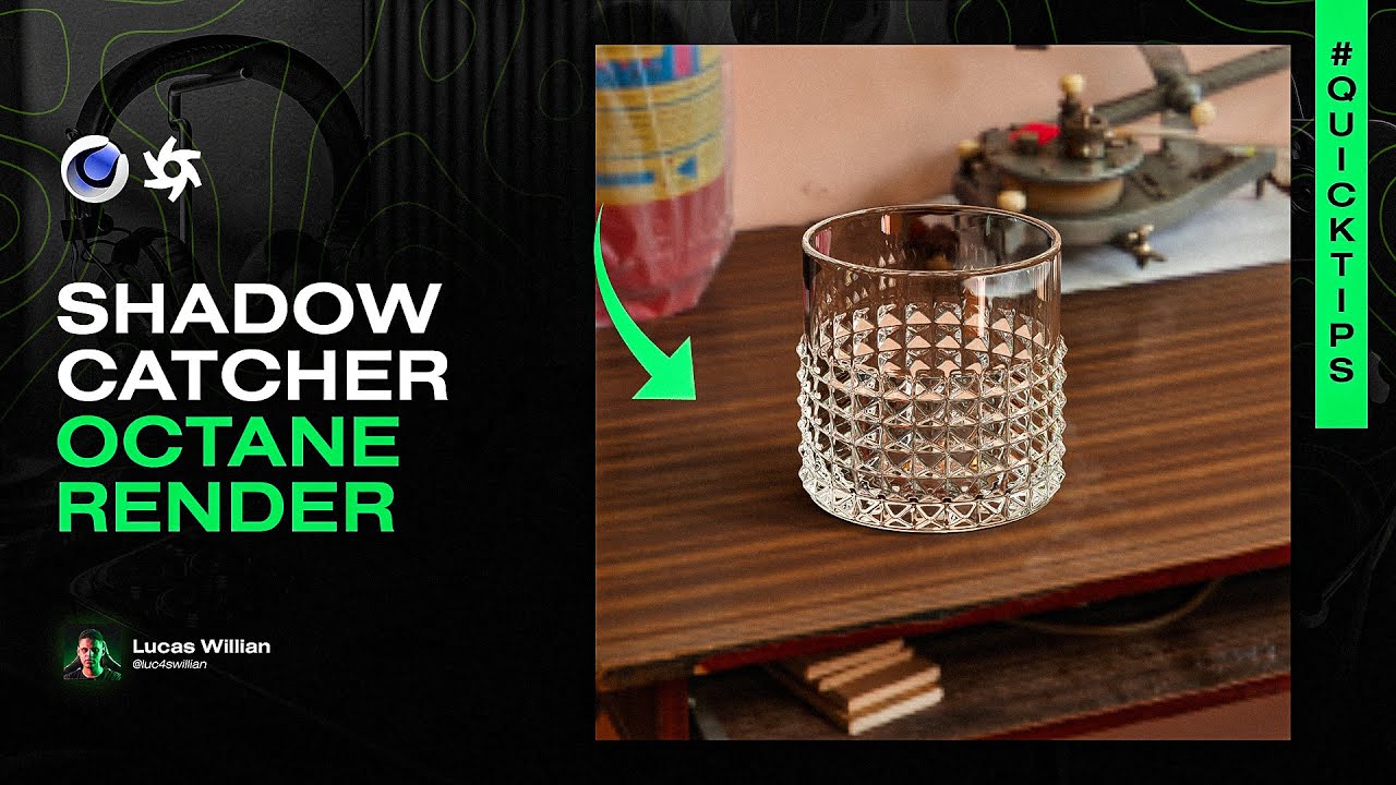 Shadow Catcher no Octane Render, O que é? Como usar? - Tutorial Cinema ...