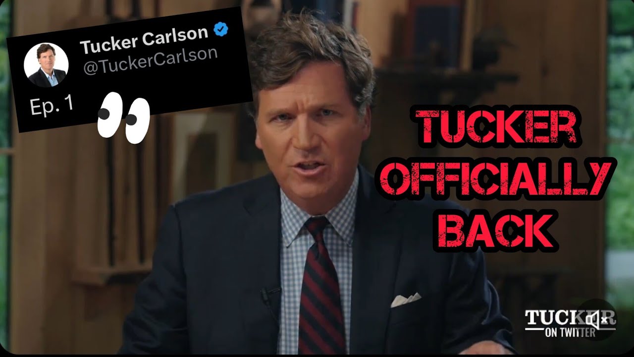 Tucker Carlson Is Back and Better THAN EVER On New Show! - YouTube