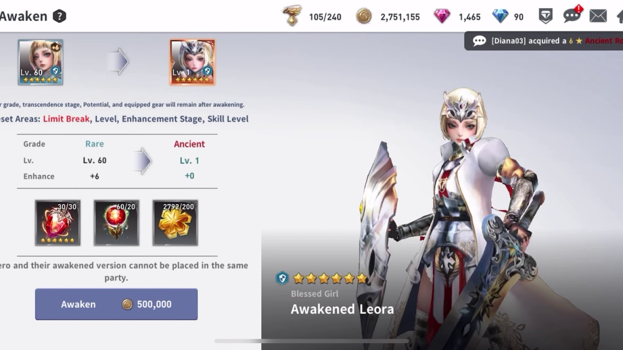 LYN: The Lightbringer Awakening Leora - YouTube