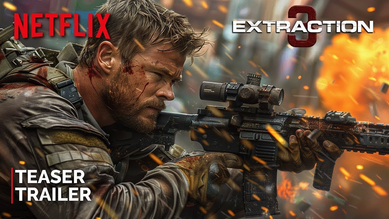Extraction 3 - Teaser Trailer | Reaction NETFLIX | Chris Hemsworth ...