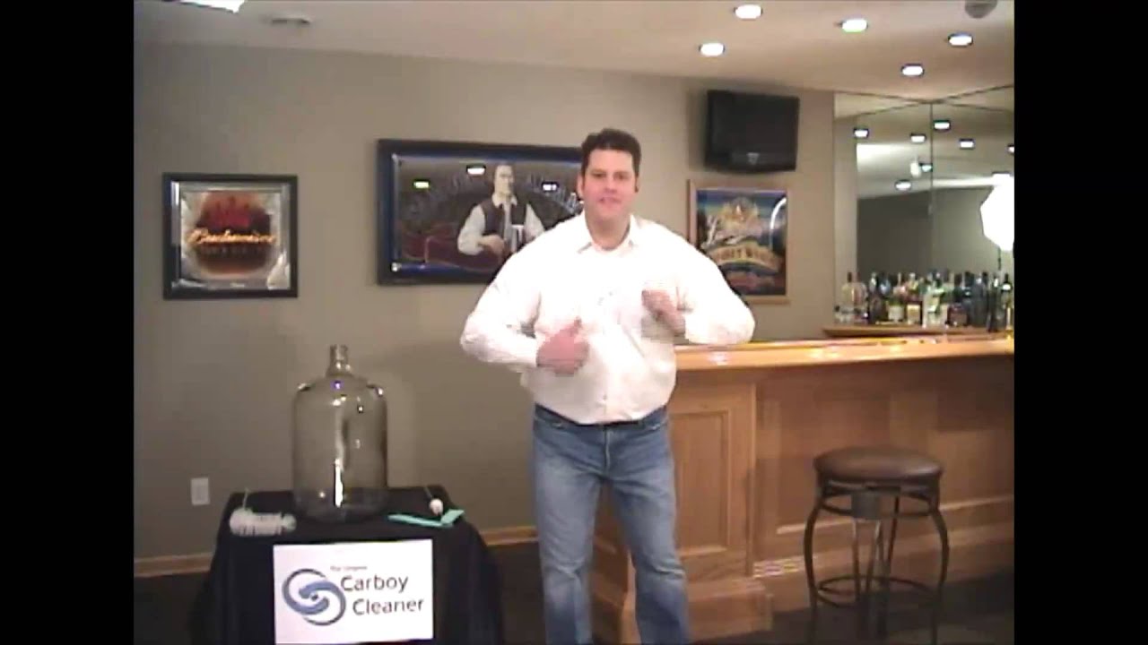 The Original Carboy Cleaner - YouTube