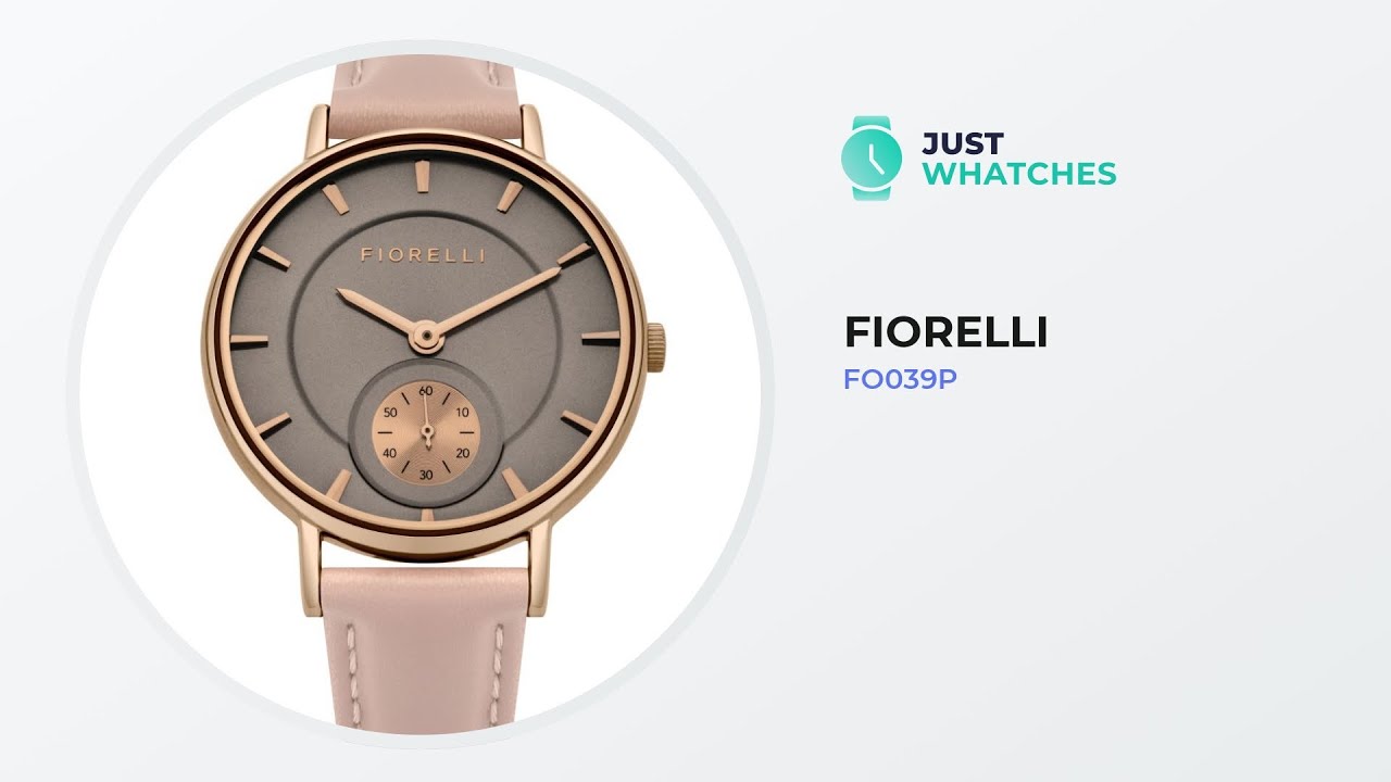 Fiorelli FO039P Ladies' Watches in 360, Full Specs, Prices - YouTube