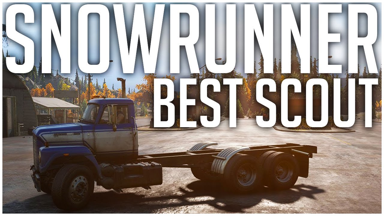 The BEST WAY to SCOUT Without the KHAN 39 Marshall in SnowRunner! - YouTube