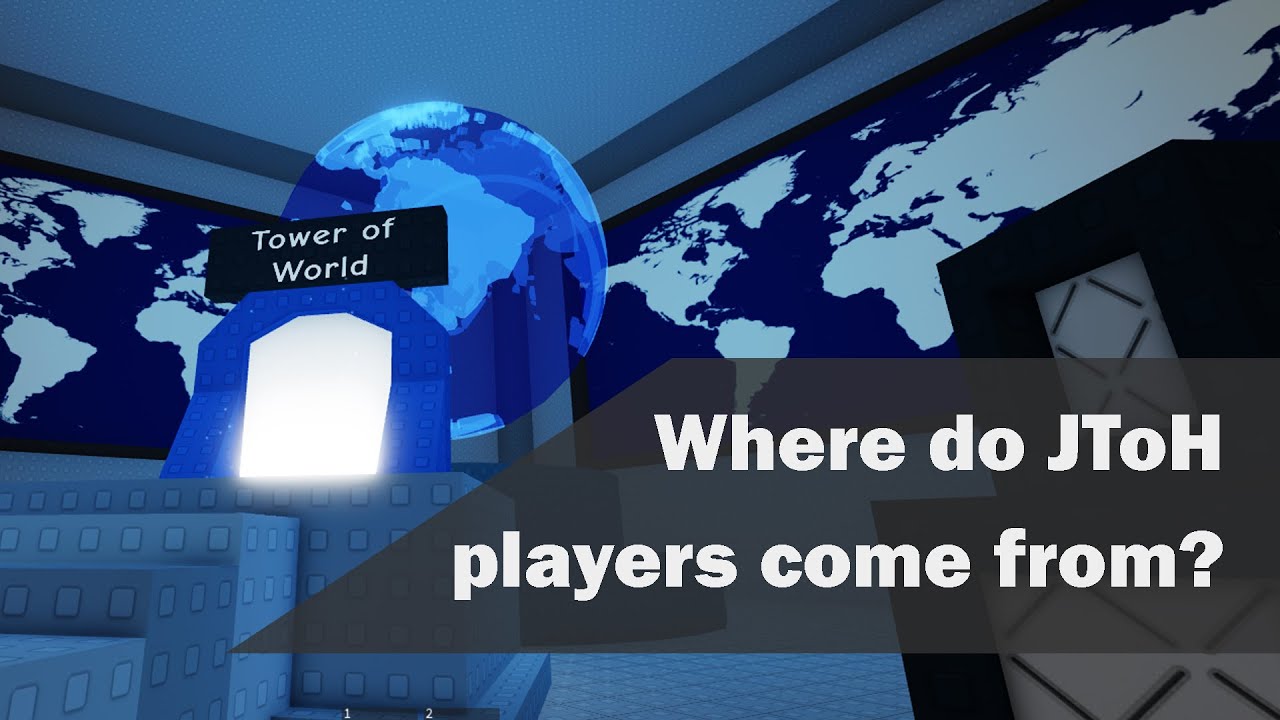 JToH Fun Facts - Where do JToH players come from? - YouTube