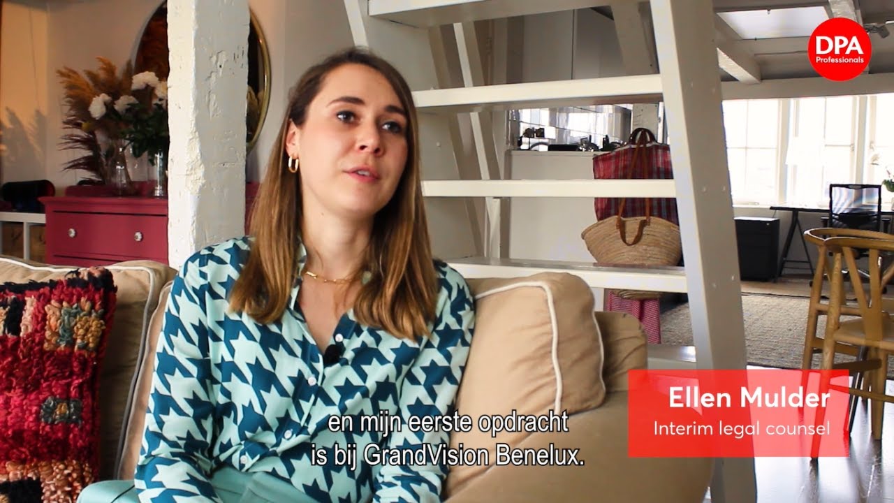 De werkervaring van interim legal counsel Ellen - YouTube
