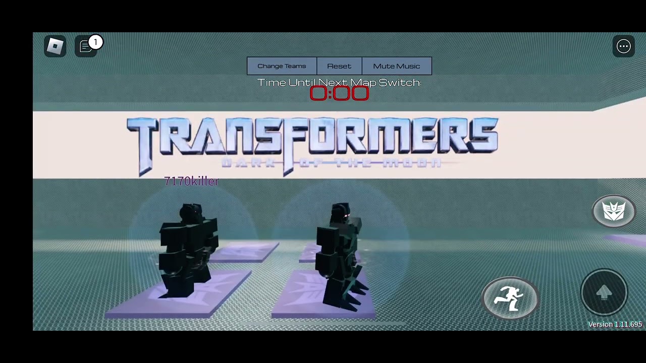 Transformers dotm Roblox gameplay pt 1 - YouTube
