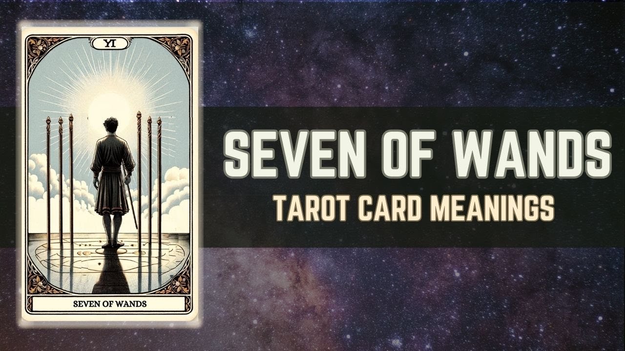 Resilience in Adversity: Seven of Wands Tarot Card Key Lessons" # ...