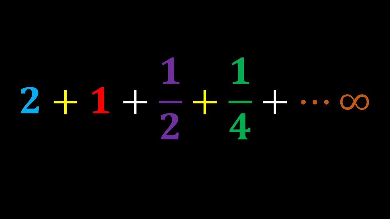 Sum Of Infinite Series American High School Algebra Problem YouTube