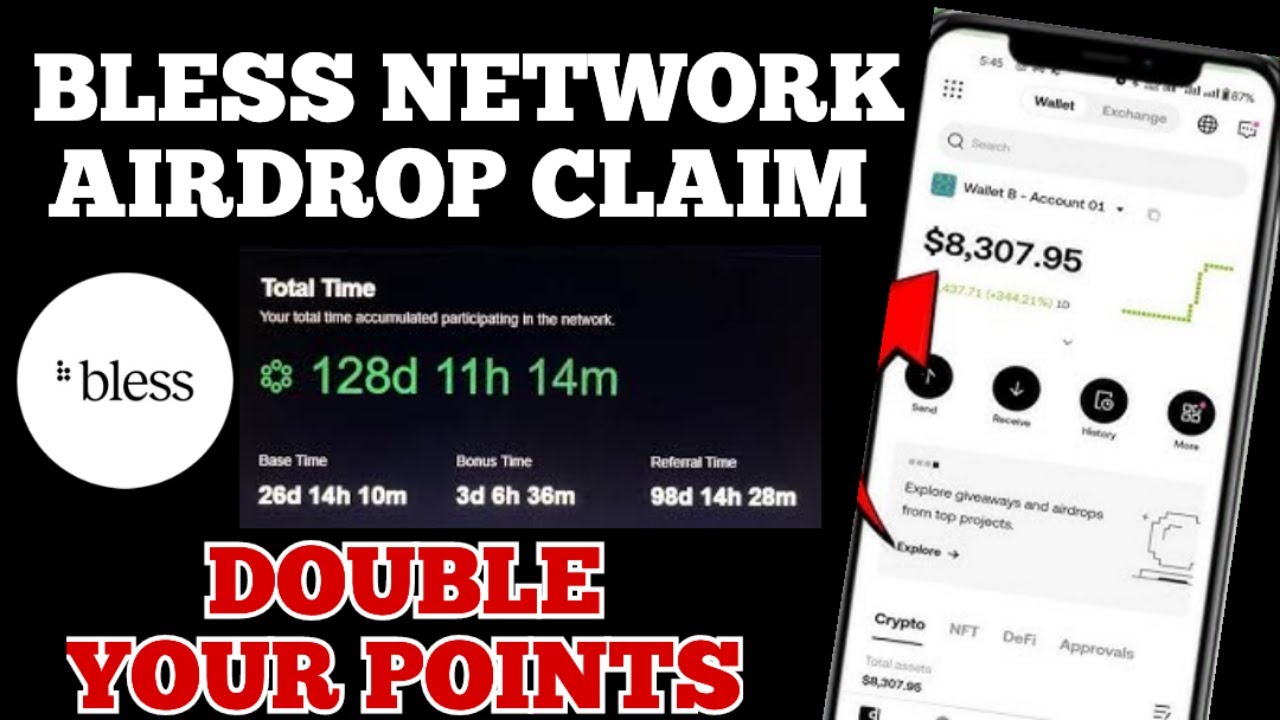 BLESS NETWORK AIRDROP CLAM - Do This Immediately To Boost Your Uptime - YouTube