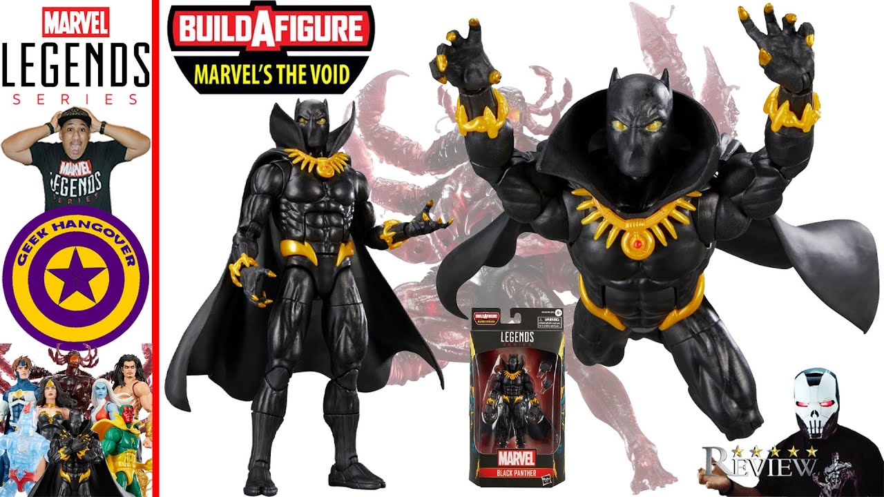 Marvel Legends The Void BAF Wave Comic King T'Challa Black Panther ...