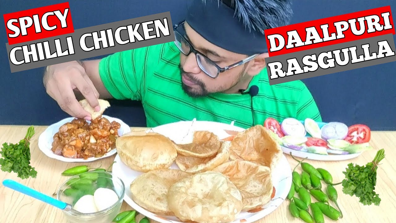 ASMR EATING CHILLI CHICKEN BIGBITES |EATING CHILLI CHICKEN BIGBITES ...