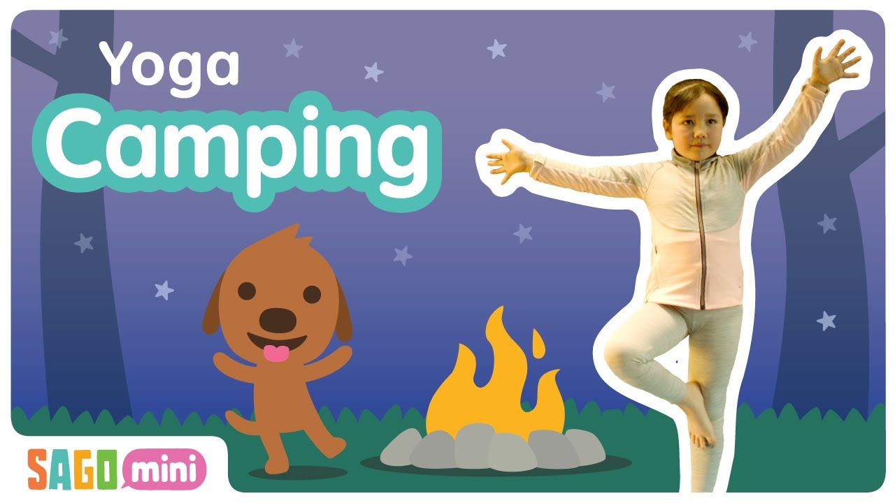 Sago Mini Yoga : Camping | Mindfulness & Movement for kids! - YouTube