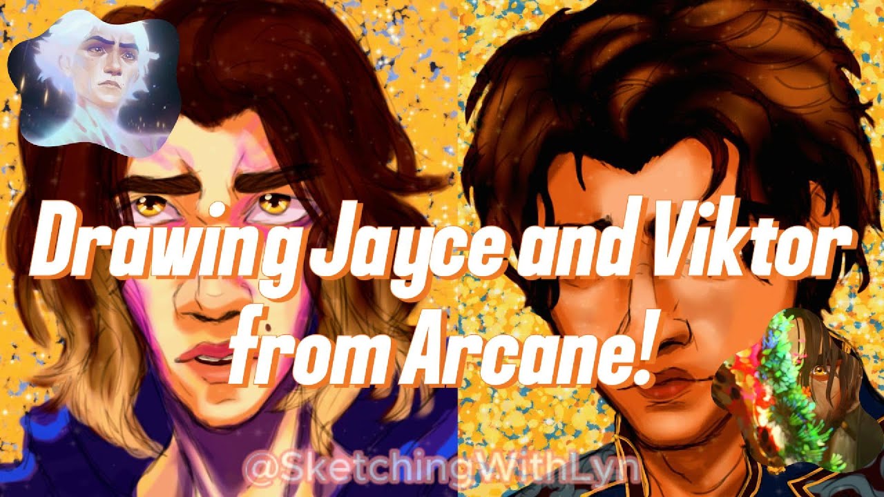Drawing Jayce and Viktor from Arcane! - YouTube