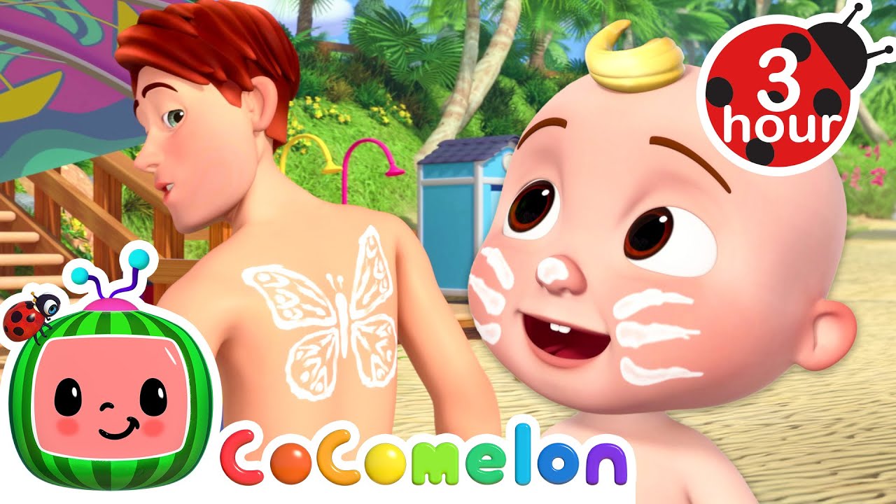 Sunscreen Fun at the Beach ⛱️| CoComelon | Nursery Rhymes & Kids Songs ...