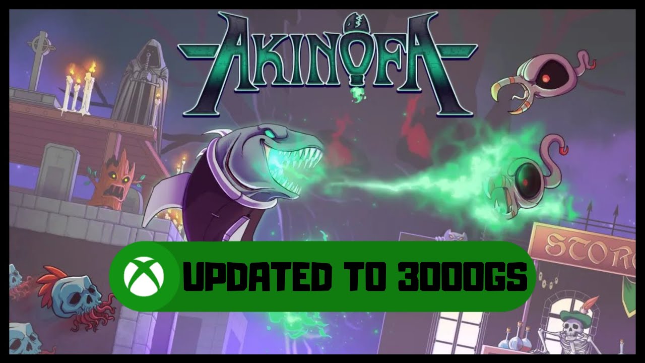 Akinofa #Xbox Achievement Walkthrough - Updated to 3000GS - YouTube