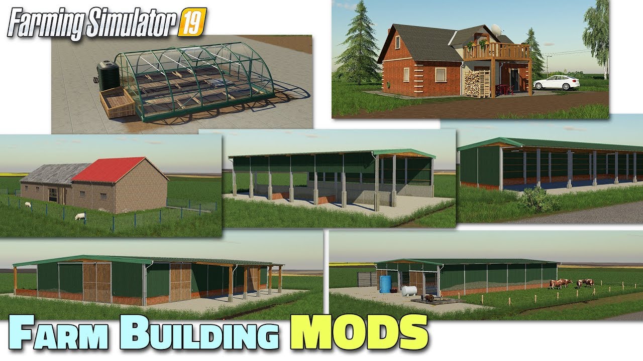 FS19 | New Farm Building Mods (2020-02-12/3) - review - YouTube