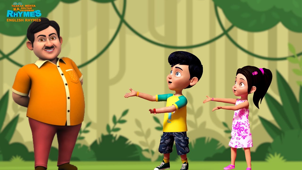 🌟10-Minute Non-Stop Kids Popular English Rhymes | TMKOC English Rhymes ...