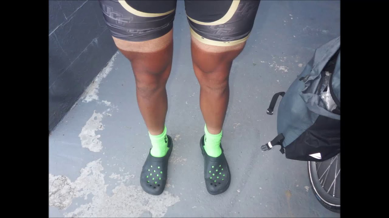 Cross Country Bike Ride Tan Line Time Lapse - YouTube
