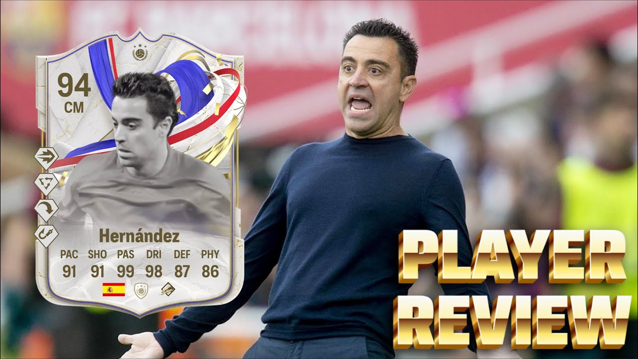 ¡UNA CARTA MUY ESPECIAL! -REVIEW XAVI HERNANDEZ 95 GREATS OF THE GAME ...