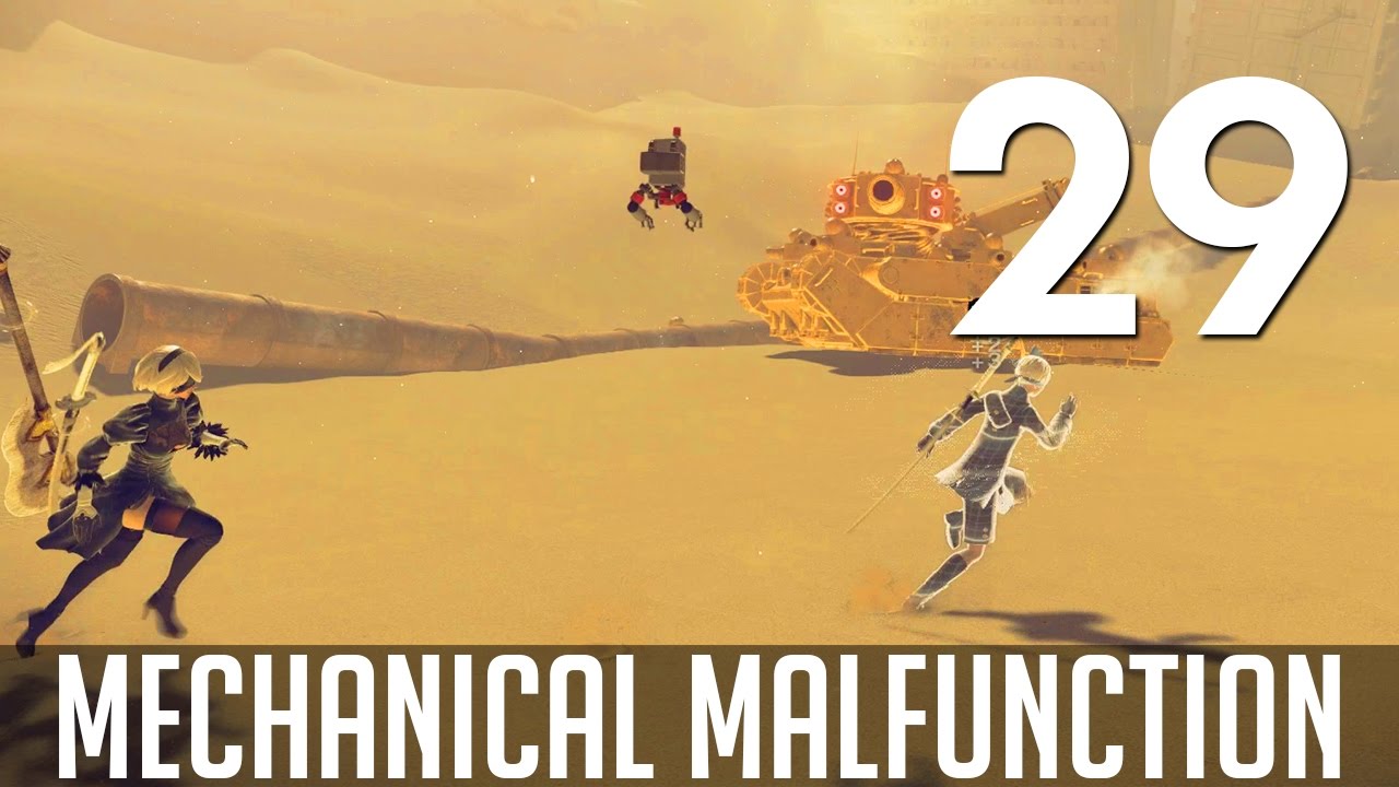 [29] Mechanical Malfunction (Let's Play NieR: Automata PC w/ GaLm ...